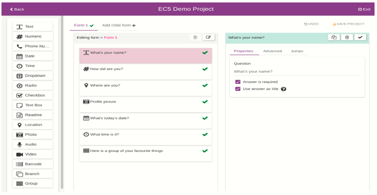 UNIT 2 - Digital Epidemiology Tool: EPICOLLECT – ARSRL DigiEpi Workshop
